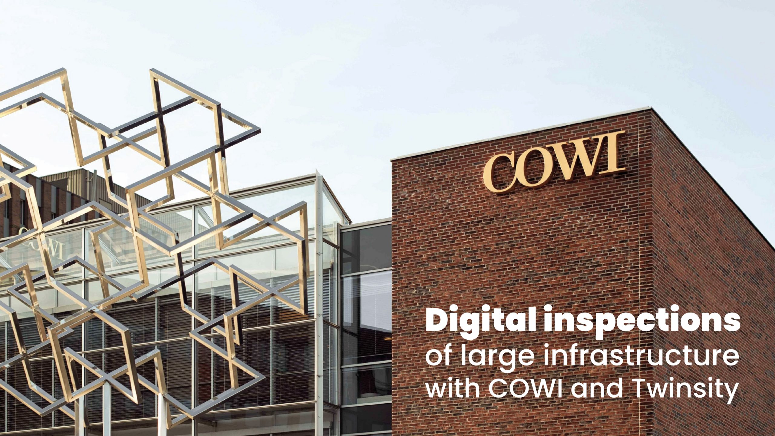 Twinsity and COWI join forces for digital inspections of large infrastructure projects ...